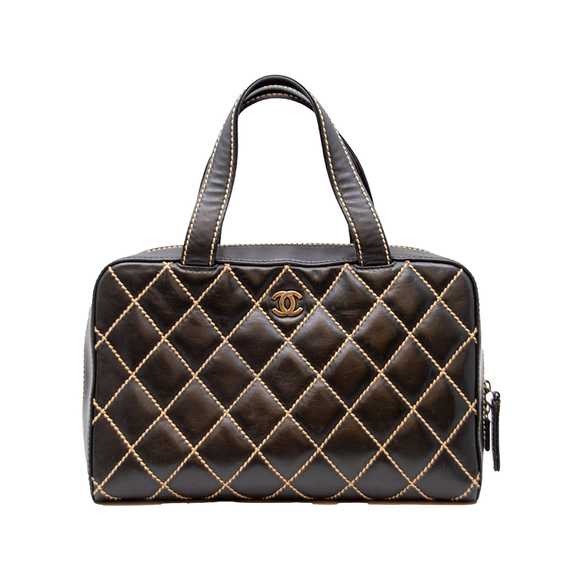 CHANEL | Bags | Chanel Wild Clutch Tote Bag Black | Poshmark